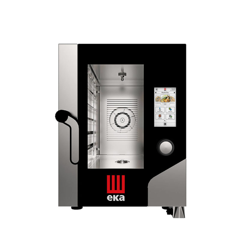 TECNOEKA ELECTRIC COMPACT COMBI OVEN WITH BOILER AND TOUCH SCREEN 6 ...