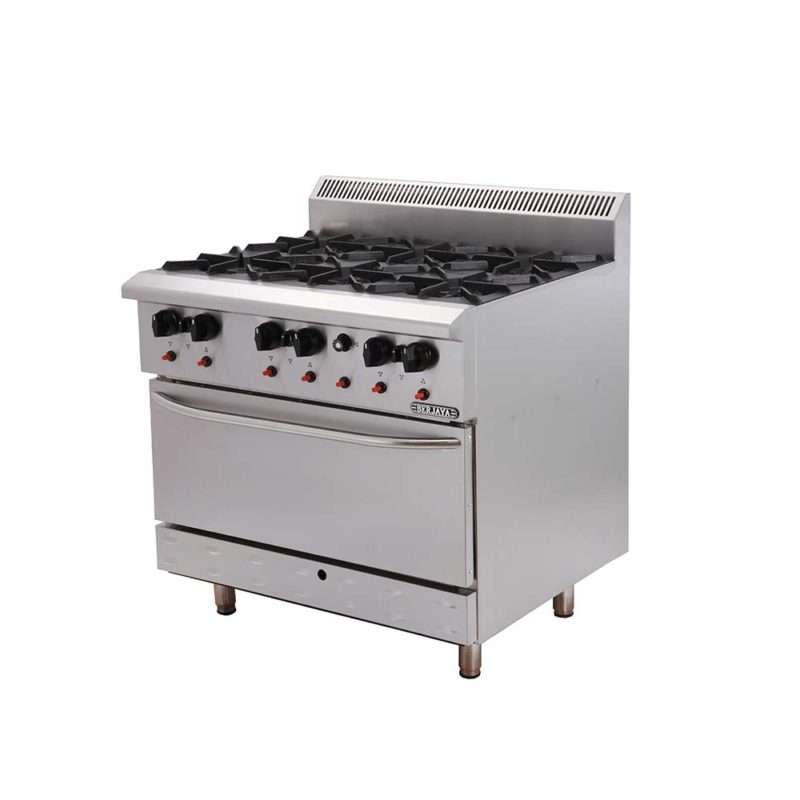 Berjaya Stainless Steel Open Burner Free Standing (OB4FS-17) - Multi ...